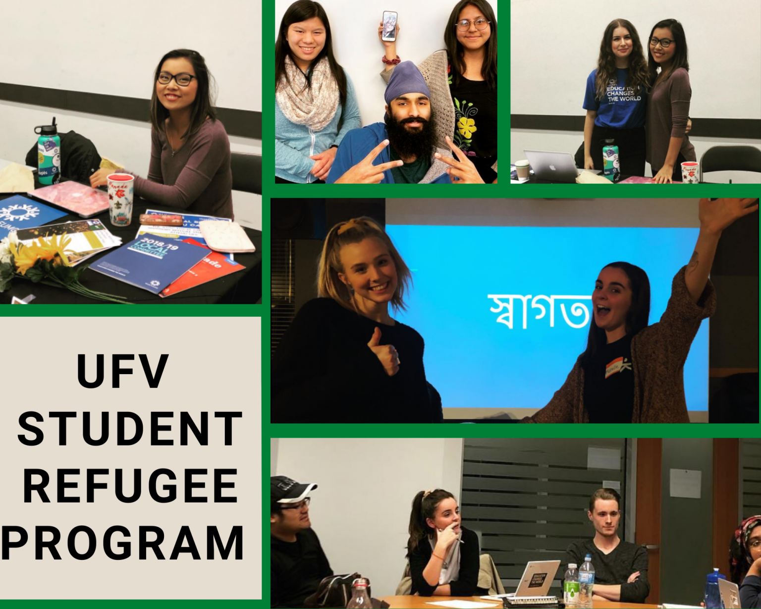 Help sponsor student refugees from April 5-7! – UFV Giving